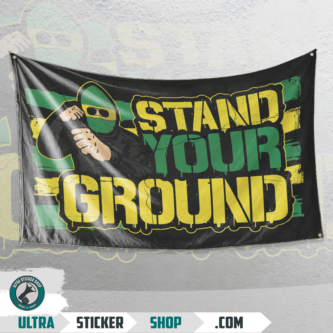 Stand your ground- Den Haag Vlag Stickers Kopen | Ultrastickershop