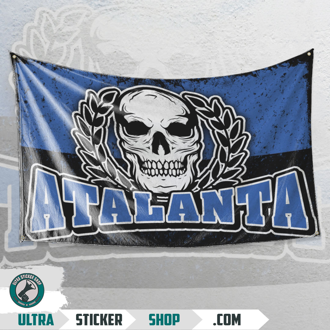 Buy Atalanta Flag Stickers | Ultrastickershop