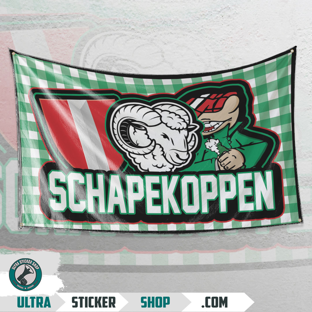 Buy Schapekoppen Flag Stickers | Ultrastickershop