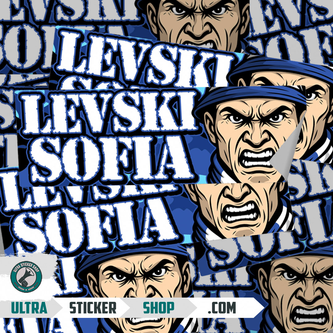 Buy Levski Sofia Stickers Stickers | Ultrastickershop