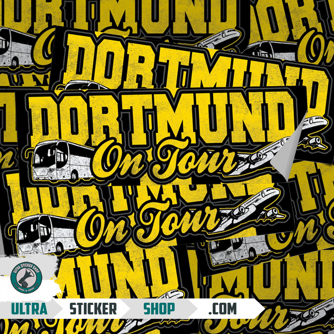 Buy Dortmund on tour Stickers Stickers | Ultrastickershop