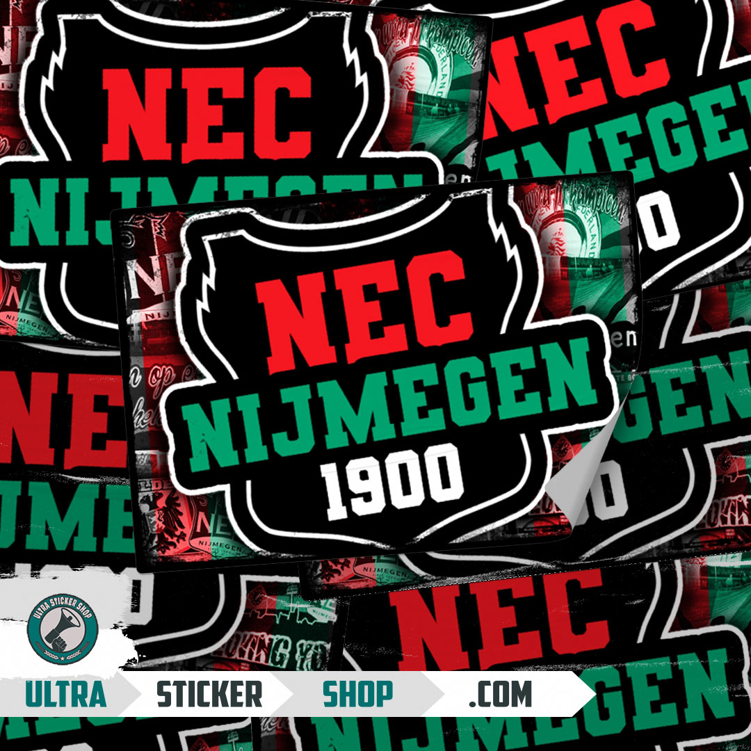 NEC Nijmegen 1900 Stickers Stickers Kopen | Ultrastickershop