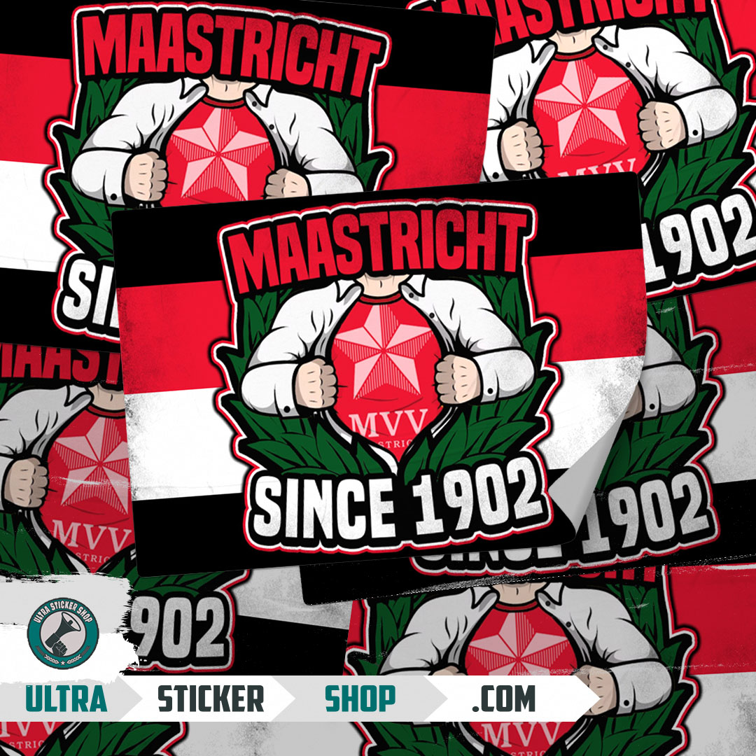 Buy Maastricht since 1902 Stickers Stickers | Ultrastickershop