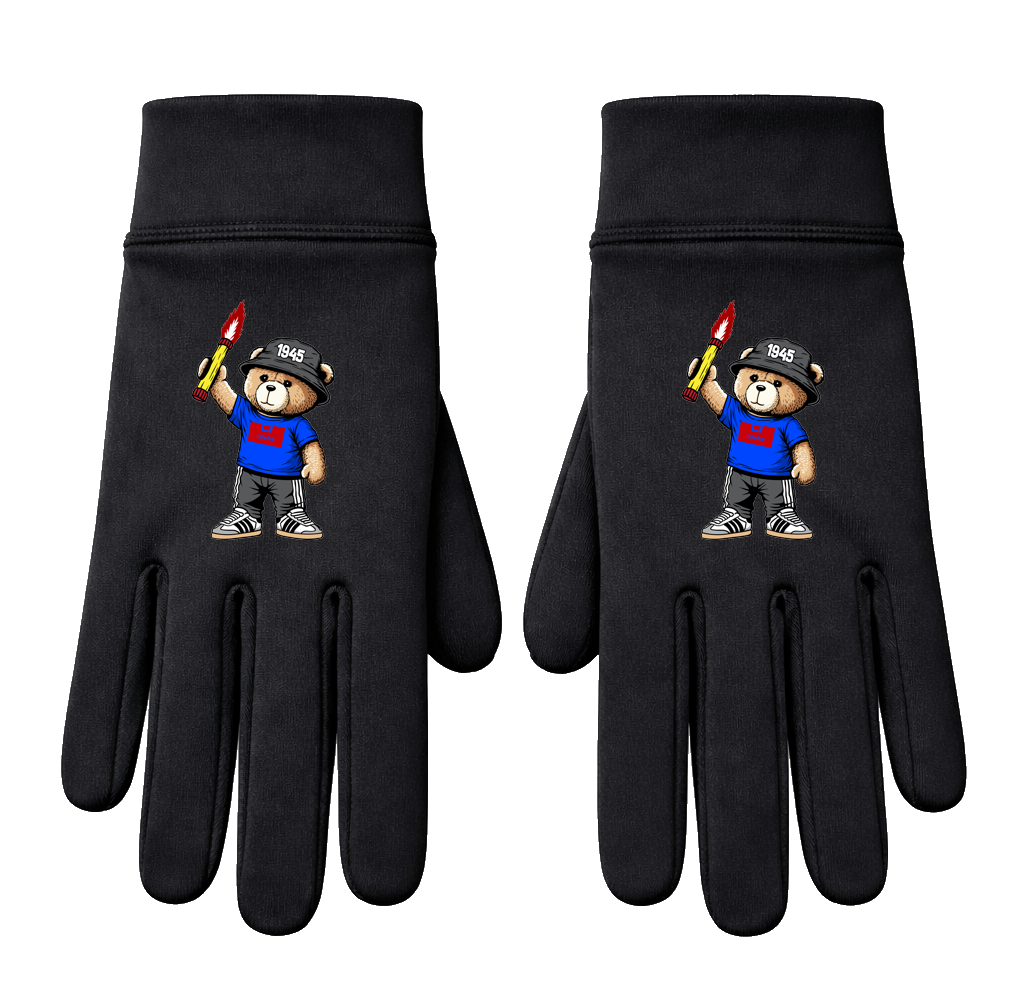 Buy Gliwice 1945 bear Gloves Stickers | Ultrastickershop