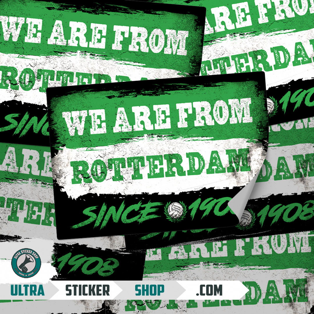 We are from Rotterdam since 1908 Stickers Stickers Kopen | Ultrastickershop