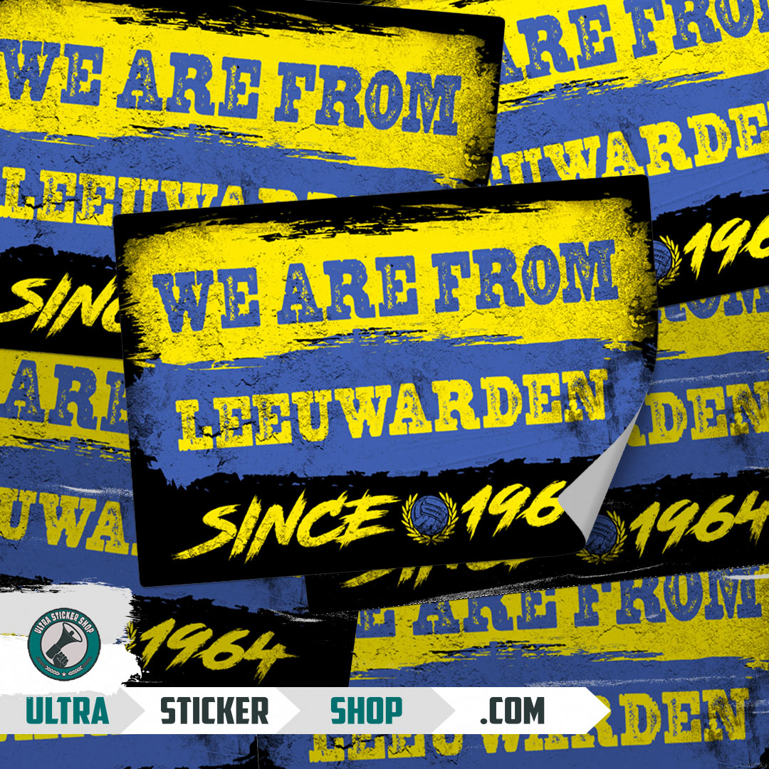 We are from Leeuwarden since 1964 Stickers Stickers Kopen ...