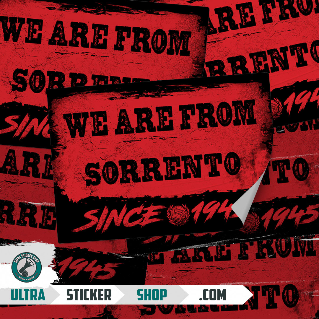 Buy We are from Sorrento since 1945 Stickers Stickers | Ultrastickershop