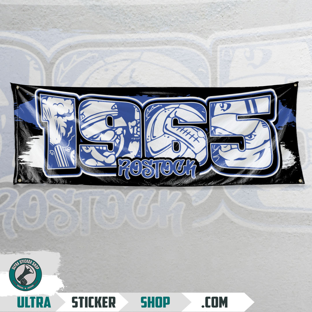 Buy 1965 Rostock Flag Stickers | Ultrastickershop
