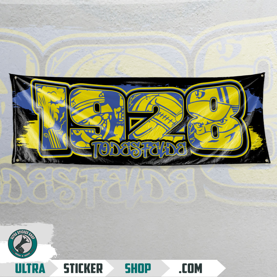 Buy 1928 Todesfelde Flag Stickers | Ultrastickershop