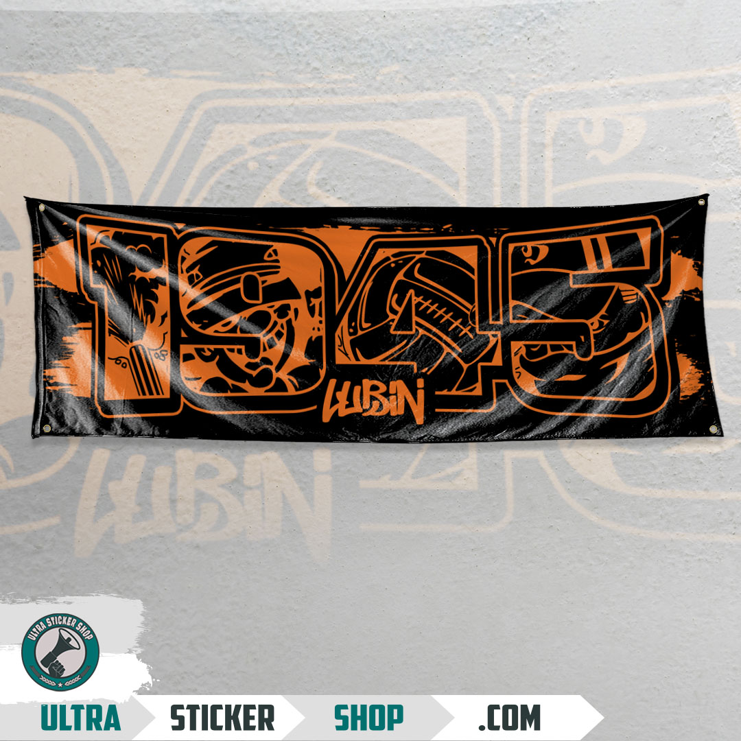 Buy 1945 Lubin Flag Stickers | Ultrastickershop