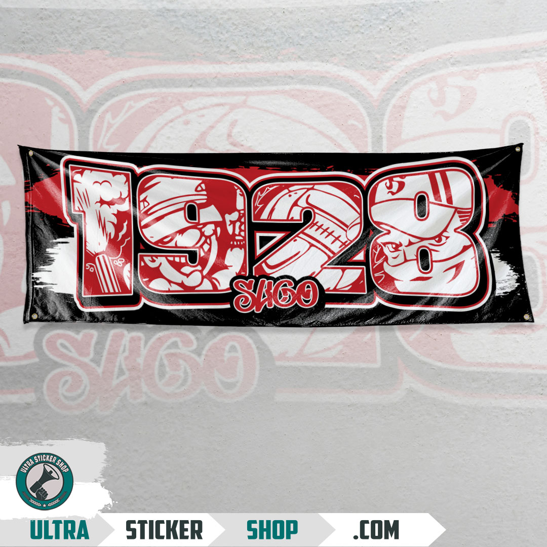 Buy 1928 Sligo Flag Stickers | Ultrastickershop