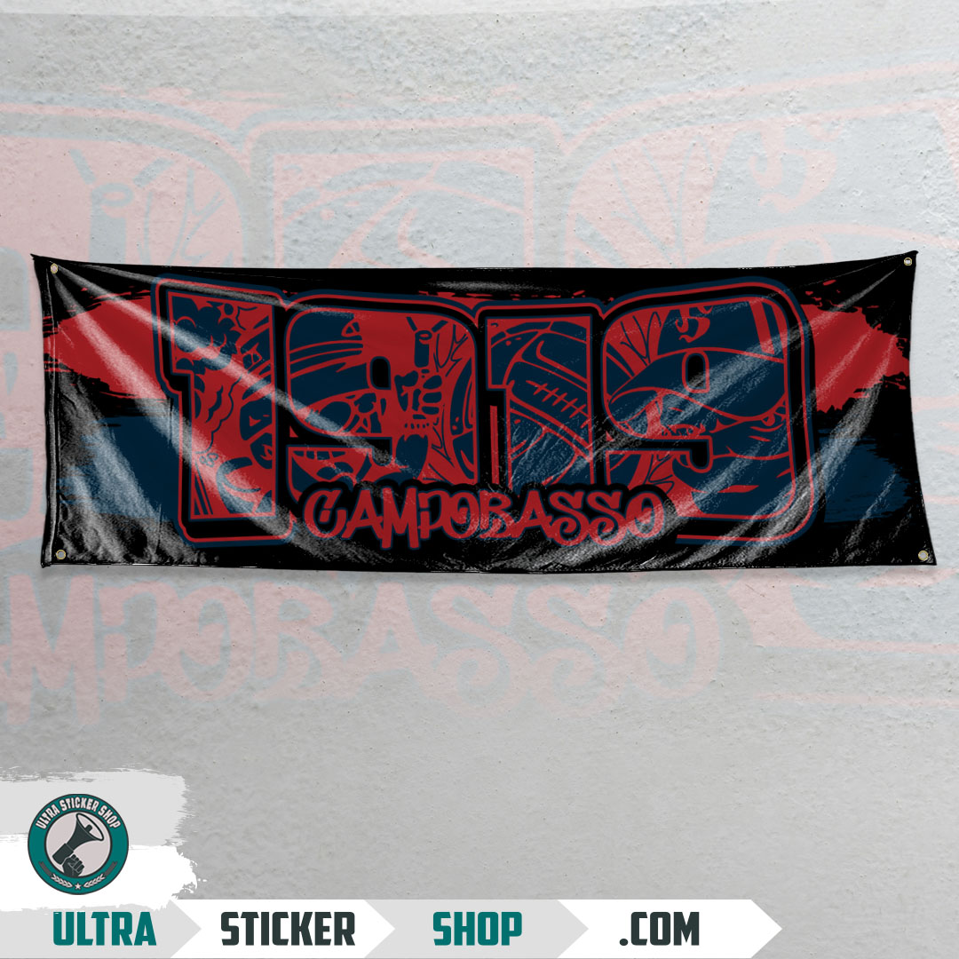 Buy 1919 Campobasso Flag Stickers | Ultrastickershop