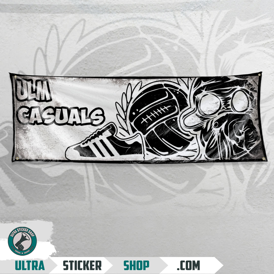 Buy Ulm casuals Flag Stickers | Ultrastickershop