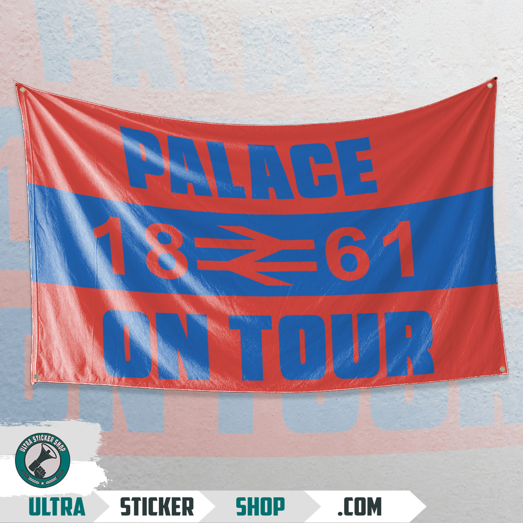 Buy Palace 1861 on tour Flag Stickers | Ultrastickershop