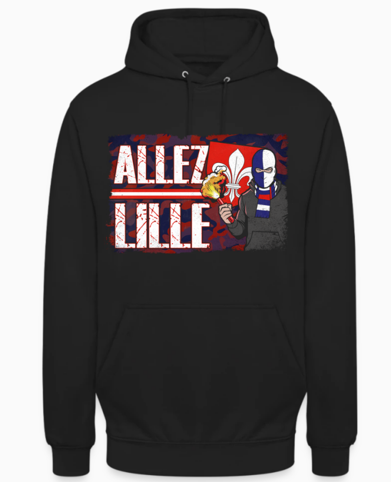 Buy Allez Lille Hoodie Stickers | Ultrastickershop