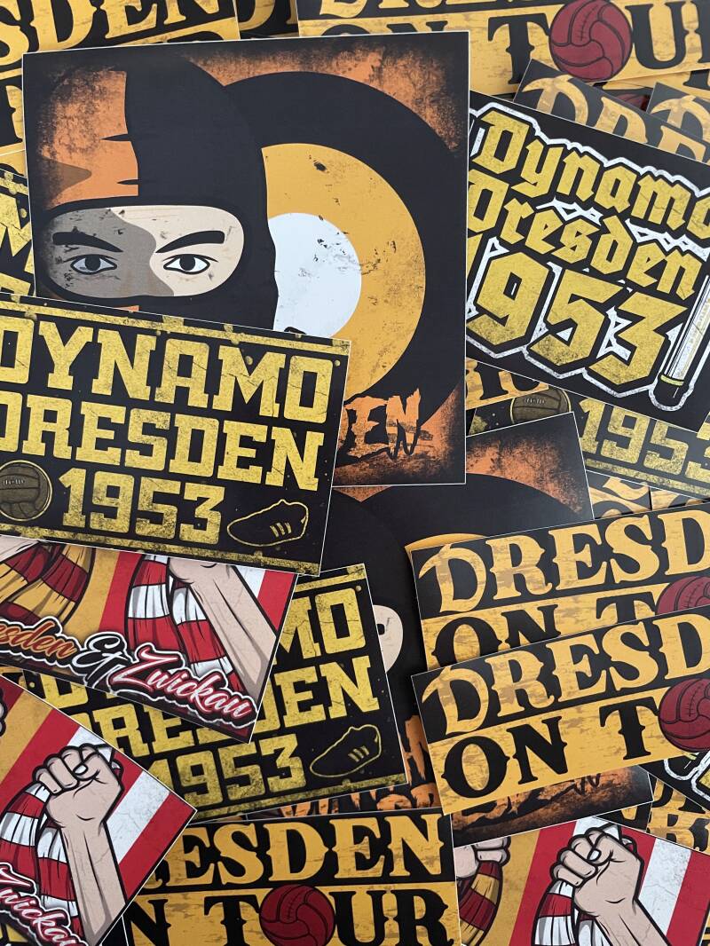 Dynamo Dresden Aufkleber-Mix Aufkleber Kaufe | Ultrastickershop