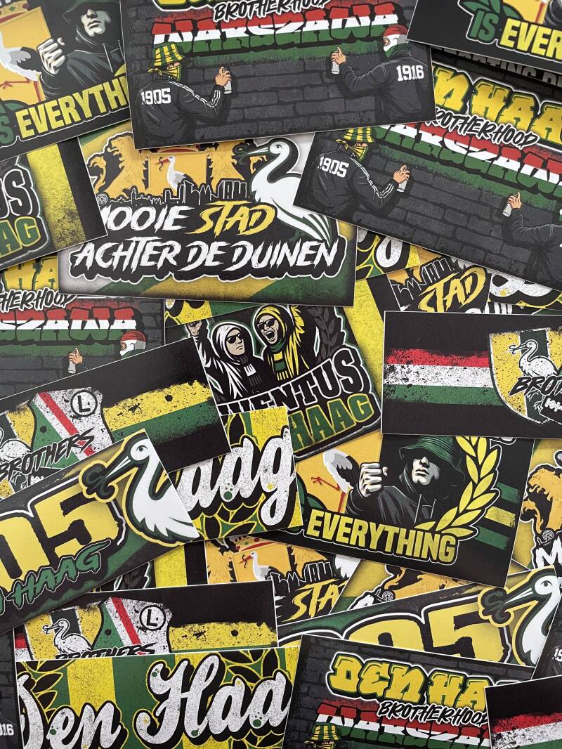 Den Haag Sticker-Mix Stickers Kopen | Ultrastickershop